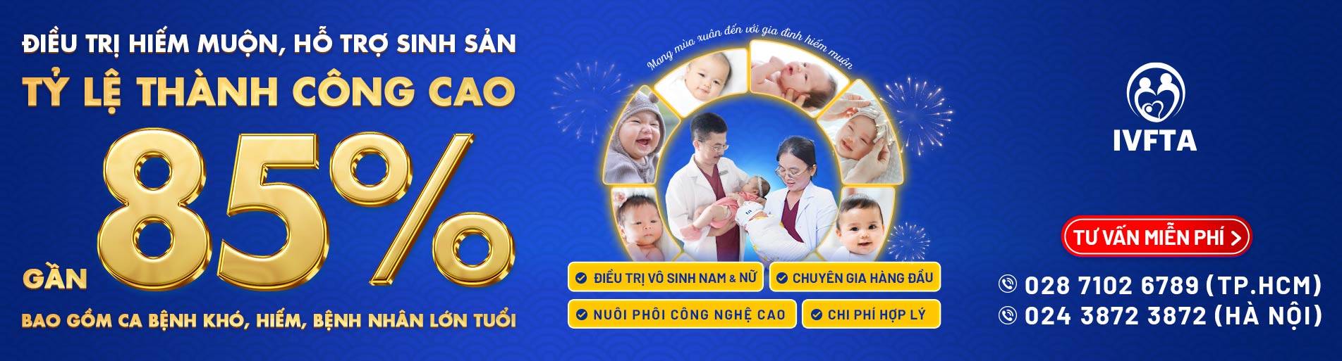 Trung tâm Hỗ trợ sinh sản IVF Tâm Anh - Nơi ươm mầm hạnh phúc